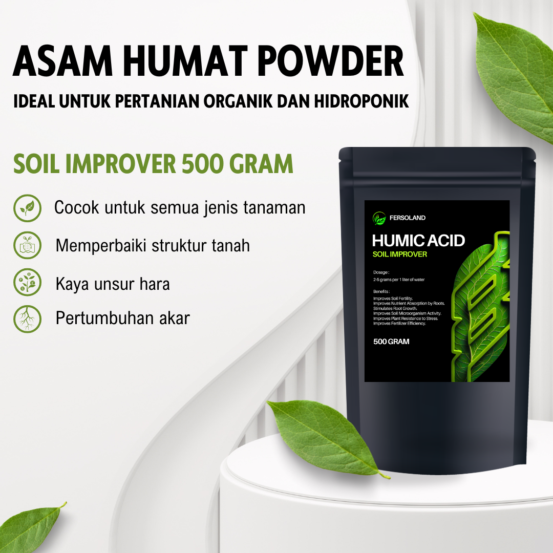 Sour acid 500 grams | Humic Acid Plus Potassium Soil Improver Soil ...