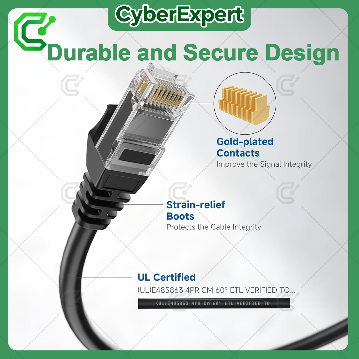 20M-305M 1000FT Outdoor CAT 6 UTP Network Cable High Speed Powers ...