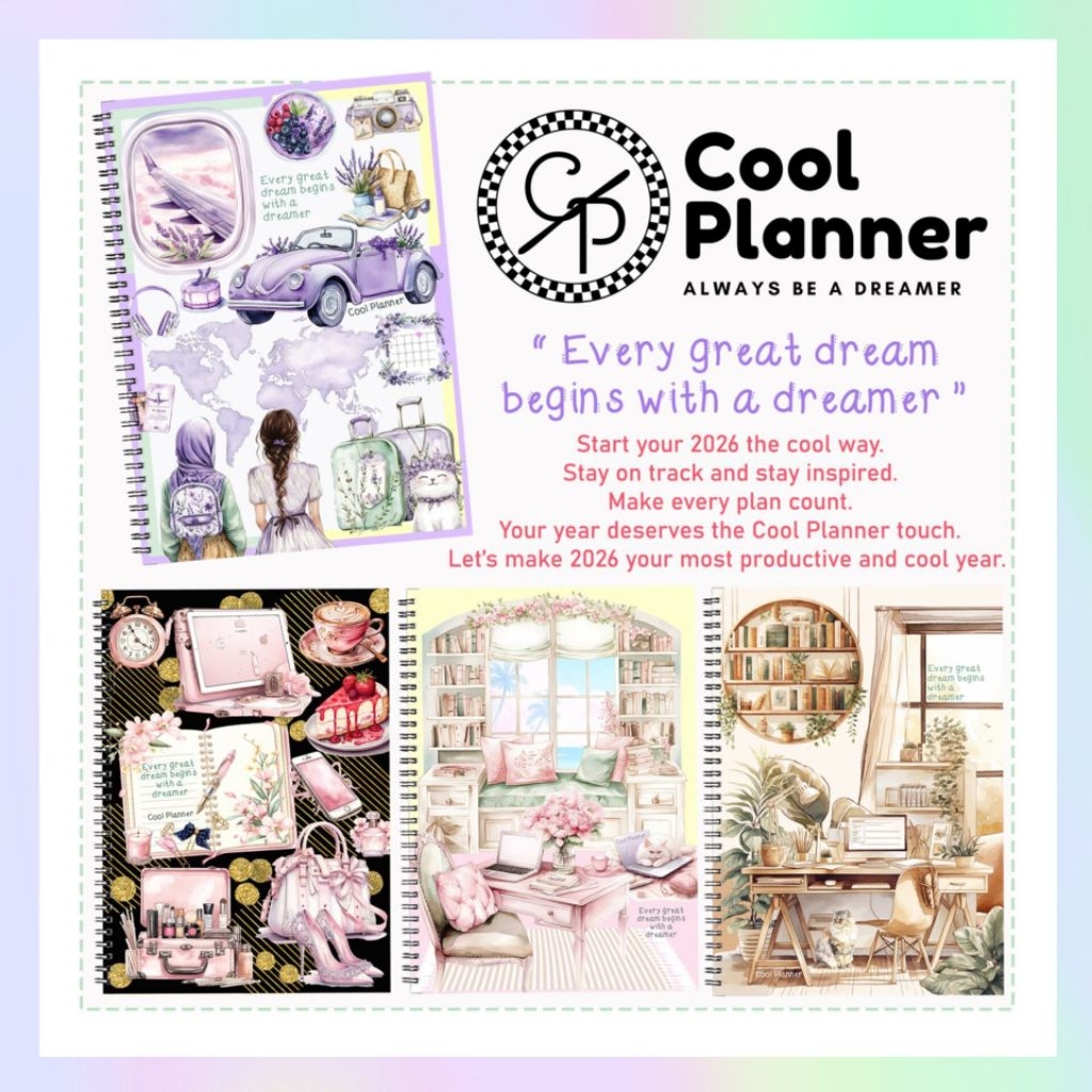 Planner 2026 Monthly A5 Cool Planner Free Gift A3 Wall Calendar ...