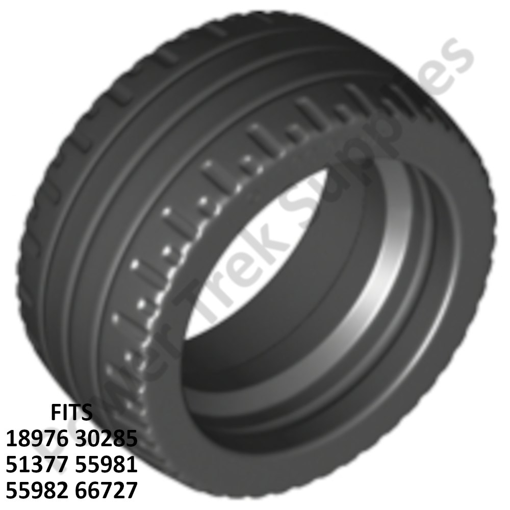Lego Compatible - Tire 24.0mm D x 12mm Low - 18977 | Shopee Malaysia