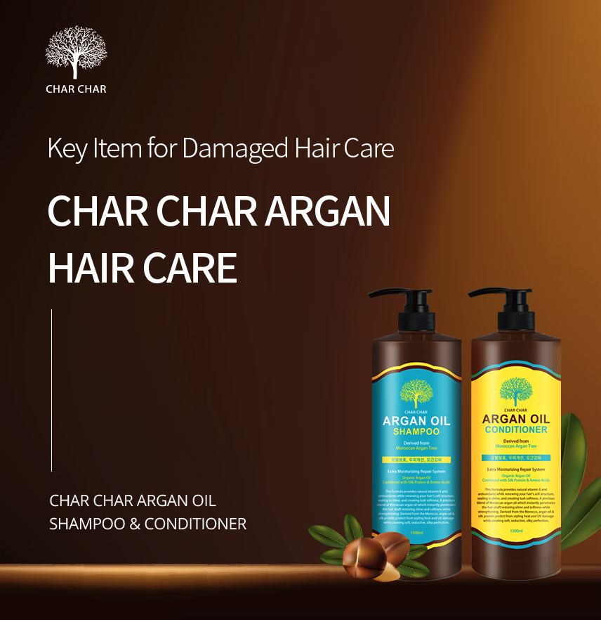 [Bundle] Evas Char Char Argan Oil Hair Care & Body Care - Shampoo ...