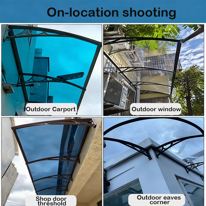 Awning Canopy Sunshield Roof Outdoor Sunshade Rain Cover Waterproof ...