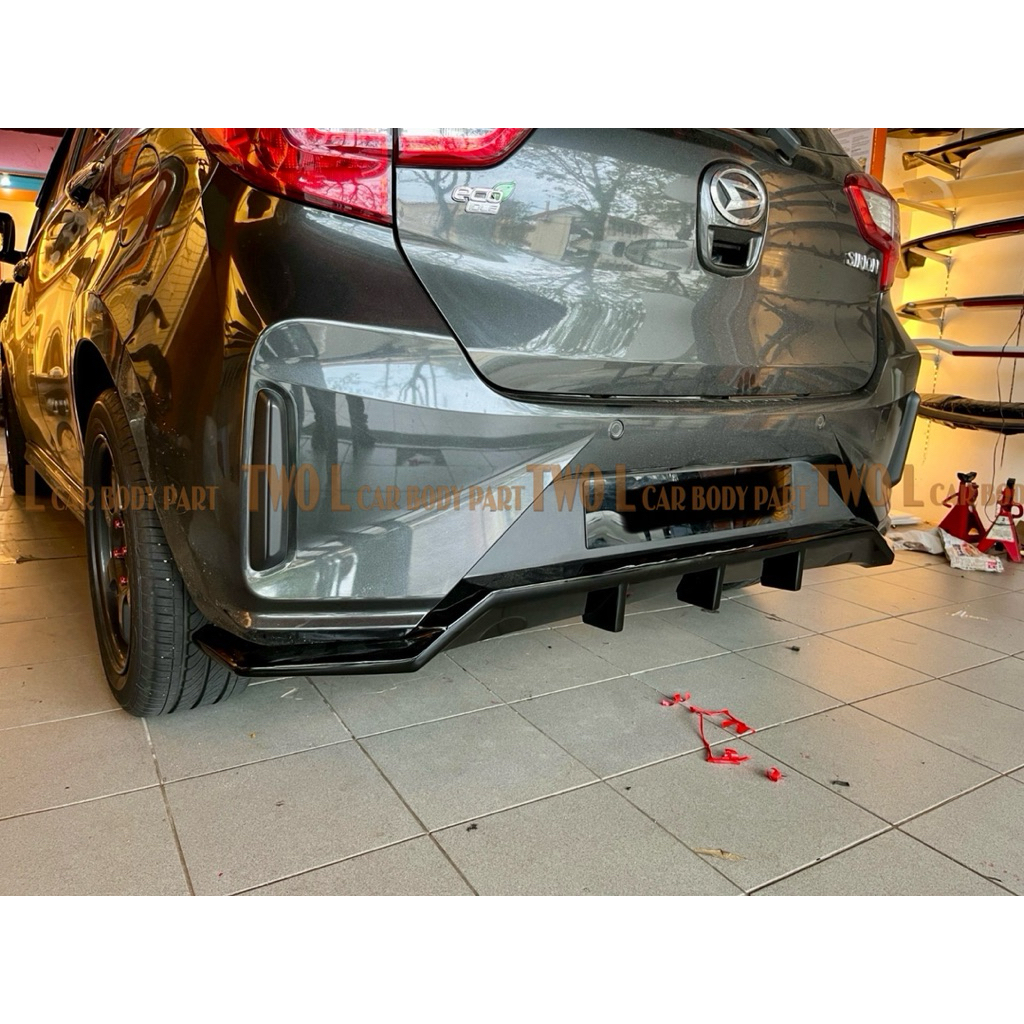 ready stock myvi mg3 FL V1 diffuser PU BODYKIT myvi mg3 2021 2022 2023 ...