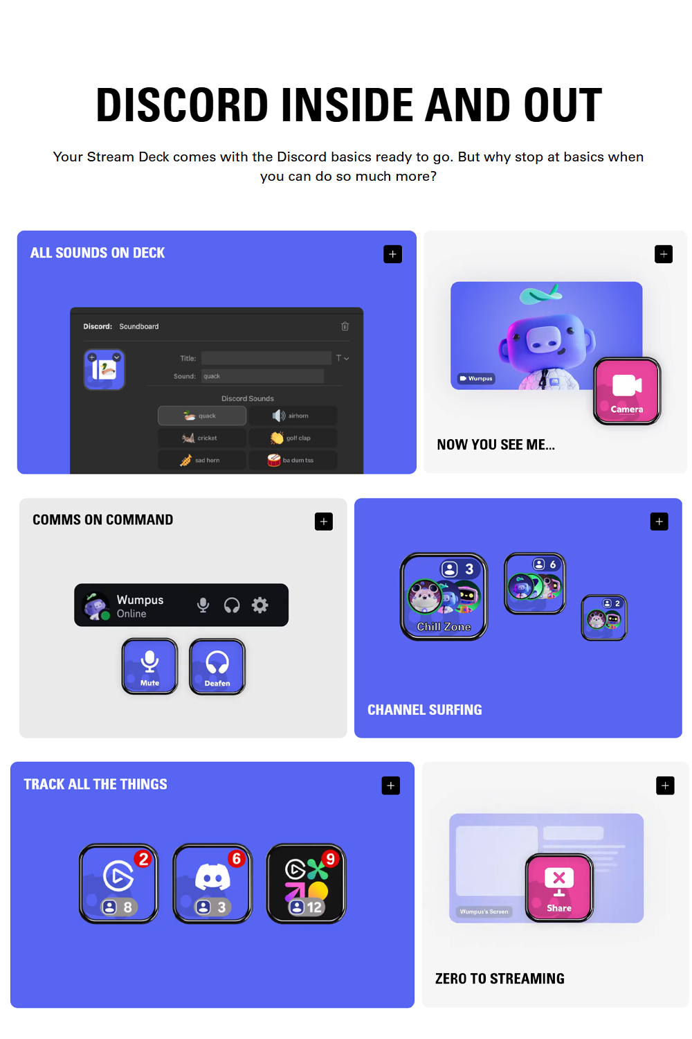 [ALL IT EXCLUSIVE] Elgato Stream Deck Mini Discord Edition Customizable ...