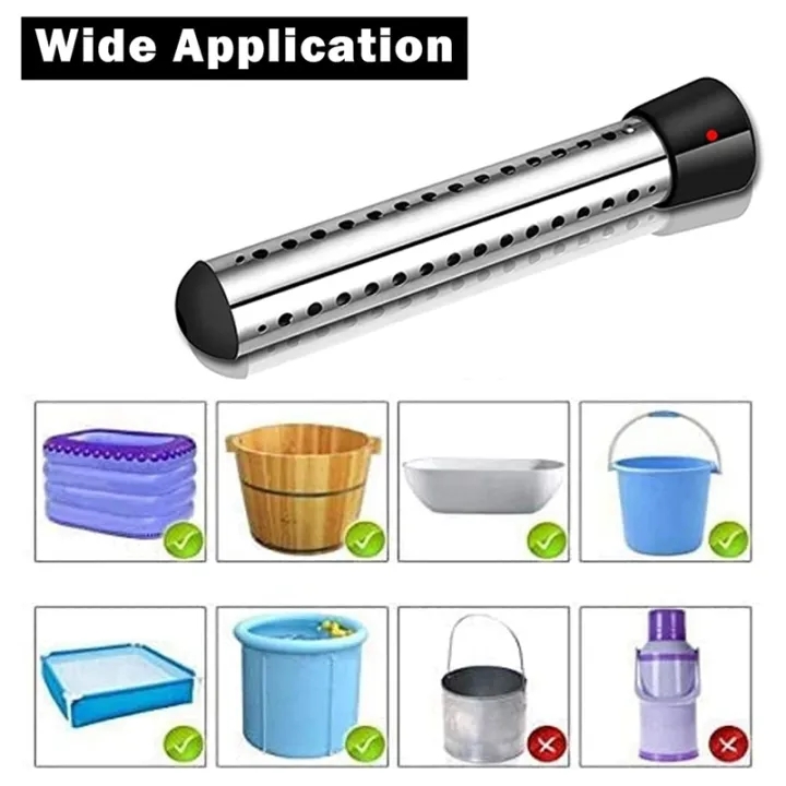 Mini Electric Instant Portable Immersion Water Heater Bath Tub Shower ...