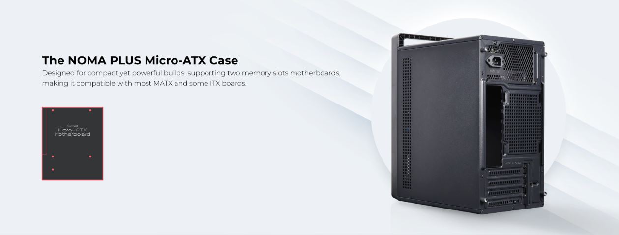 SLEVCASE A-TOUCH/ NOMA PLUS MICRO ATX CASING WITH POWER SUPPLY | Shopee ...