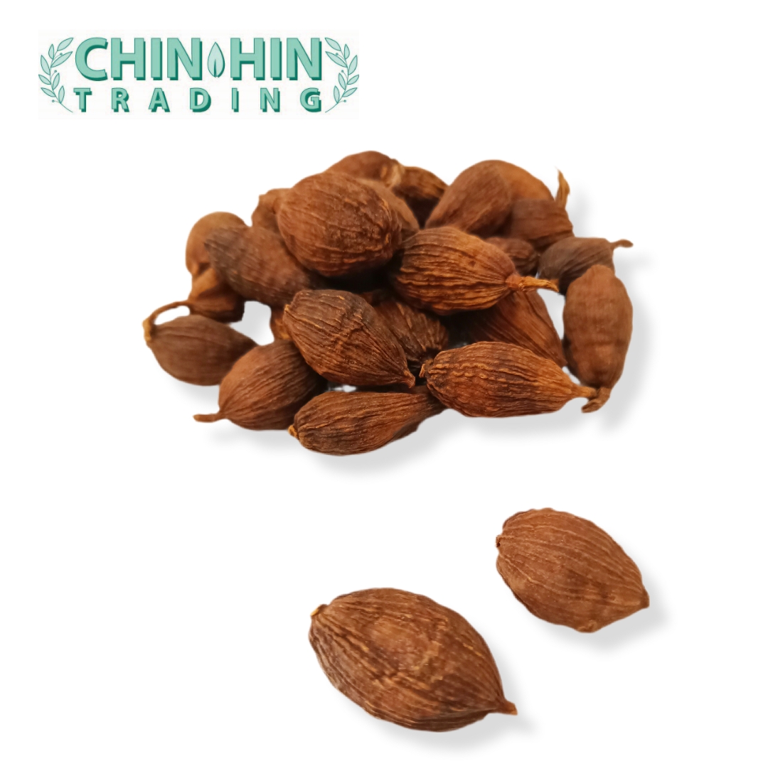 [HERBS] Tsaoko Fructus ( Cao Guo ) 草果 "Buah Rumput" ( 50g / 100g per ...