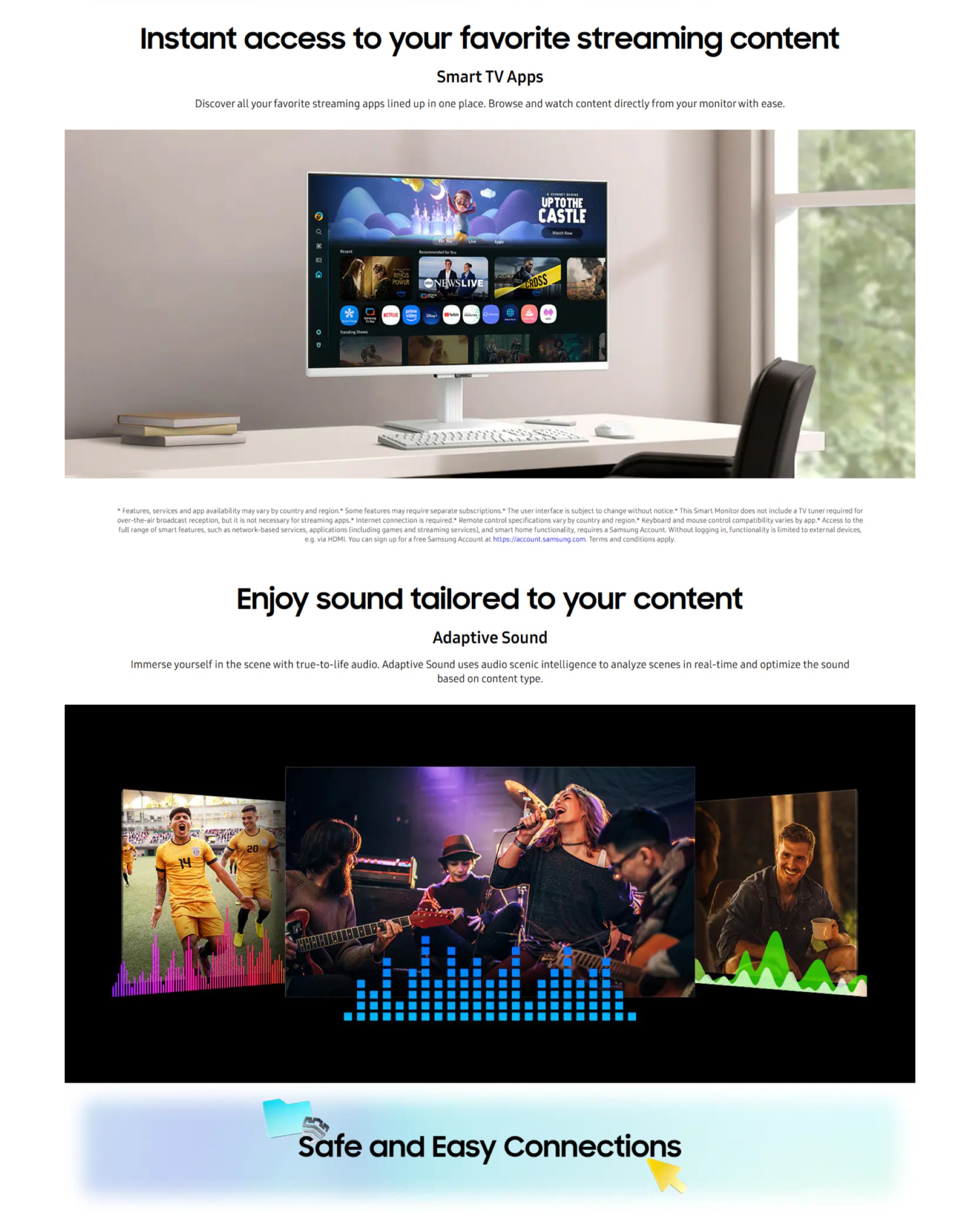 Samsung 32" Smart Monitor M5 M50F FHD | LS32FM501EEXXS | Shopee Malaysia