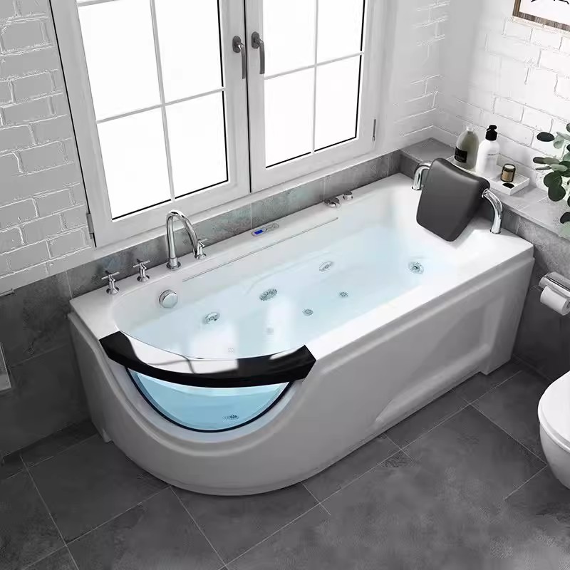 Large Waterfall Bathtub Jacuzzi Relaxing Spa Massage Keep Warm Free ...