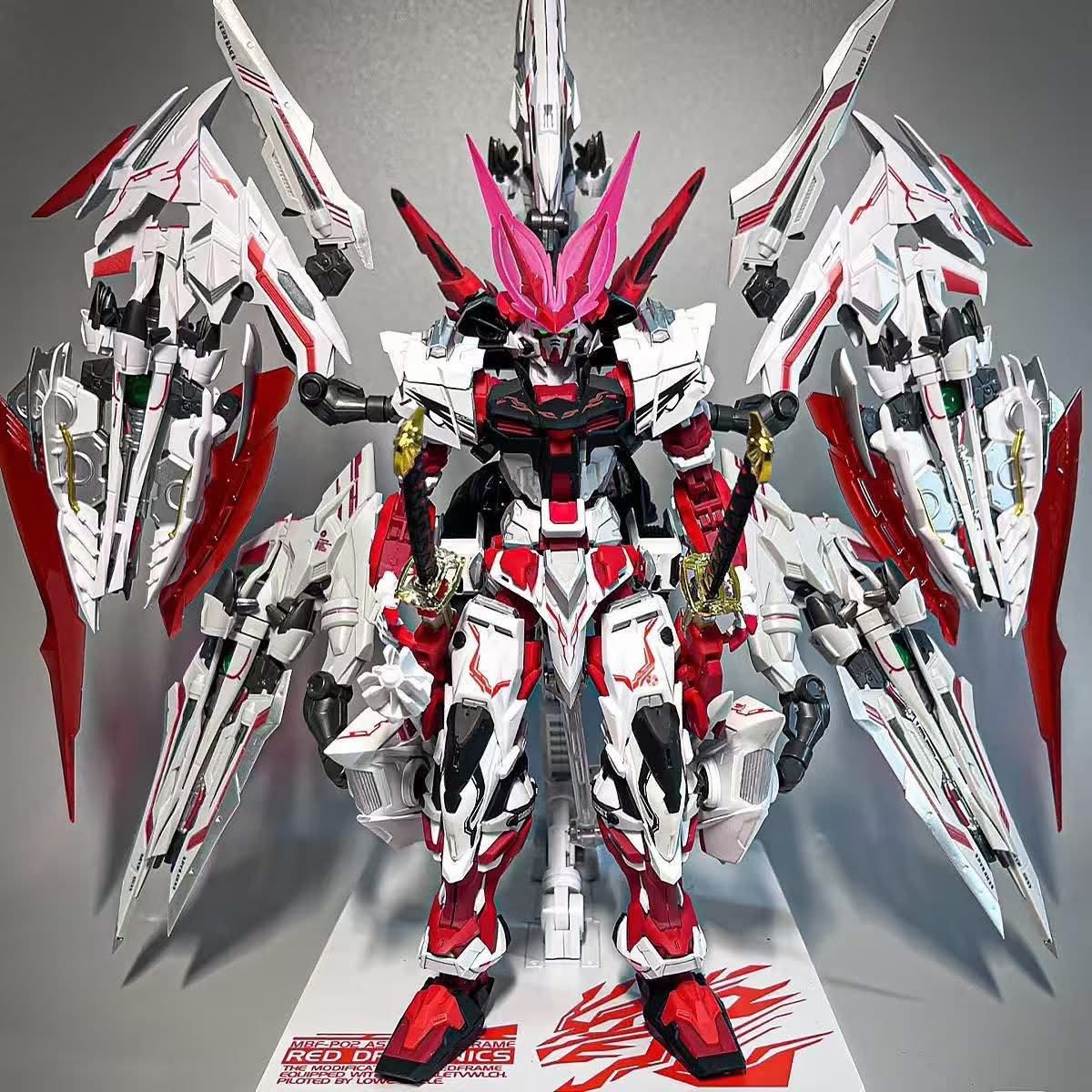 (Ready Stock) 8836 MG 1/100 Astray Red Frame-Red Dragon Model Kit ...
