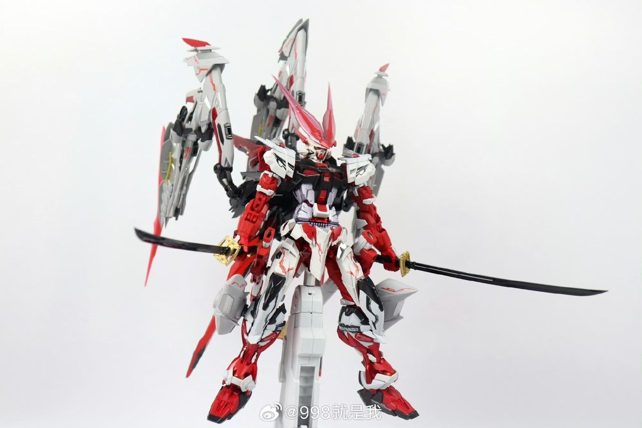 (Ready Stock) 8836 MG 1/100 Astray Red Frame-Red Dragon Model Kit ...