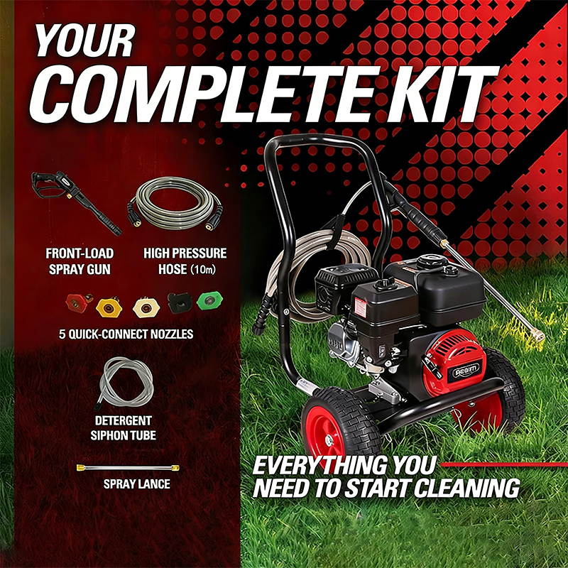 REAIM Petrol Water Jet 4 Stroke 170 Water Jet High Pressure Commercial ...