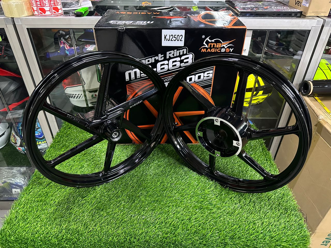 MAGIC BOY SPORT RIM 1.6 X17 / 1.6 X 17 AX200 BLACK | Shopee Malaysia