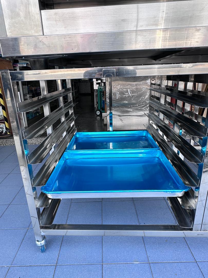 PREMIUM I ECO 1Deck 2Tray Gas Electric Solid Oven Stand Multi-purpose ...