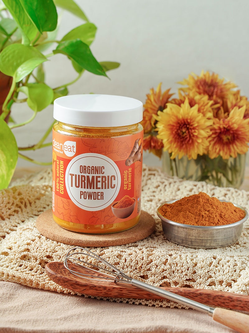 Organic Turmeric Powder, Clean Eat, 100% Pure, Organic, For Cooking ...