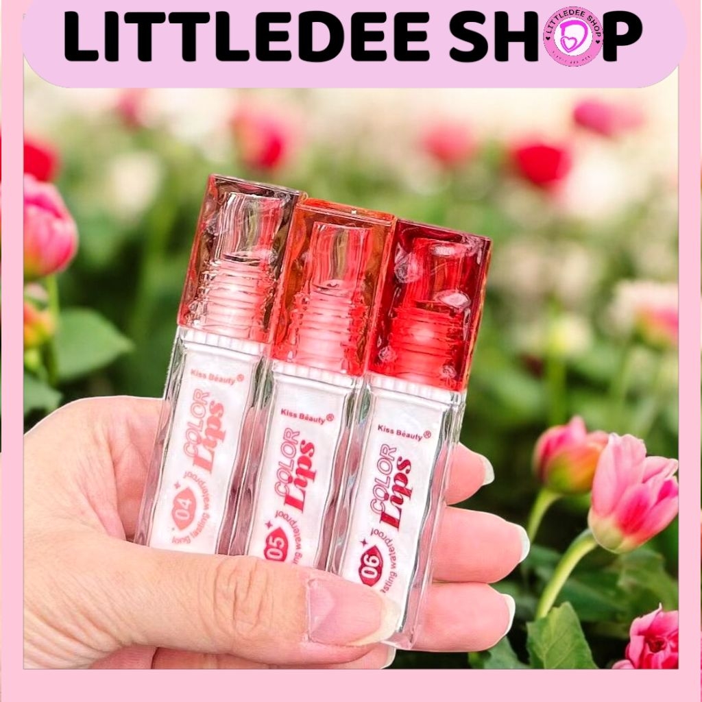 Kiss Beauty Color Lips Velvet Lipgloss Kissproof 24Hr Gincu Bibir ...