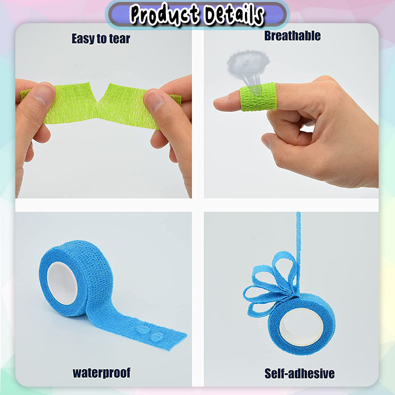 Elastic Self Adhesive Student Finger Bandage For Writing Protection ...