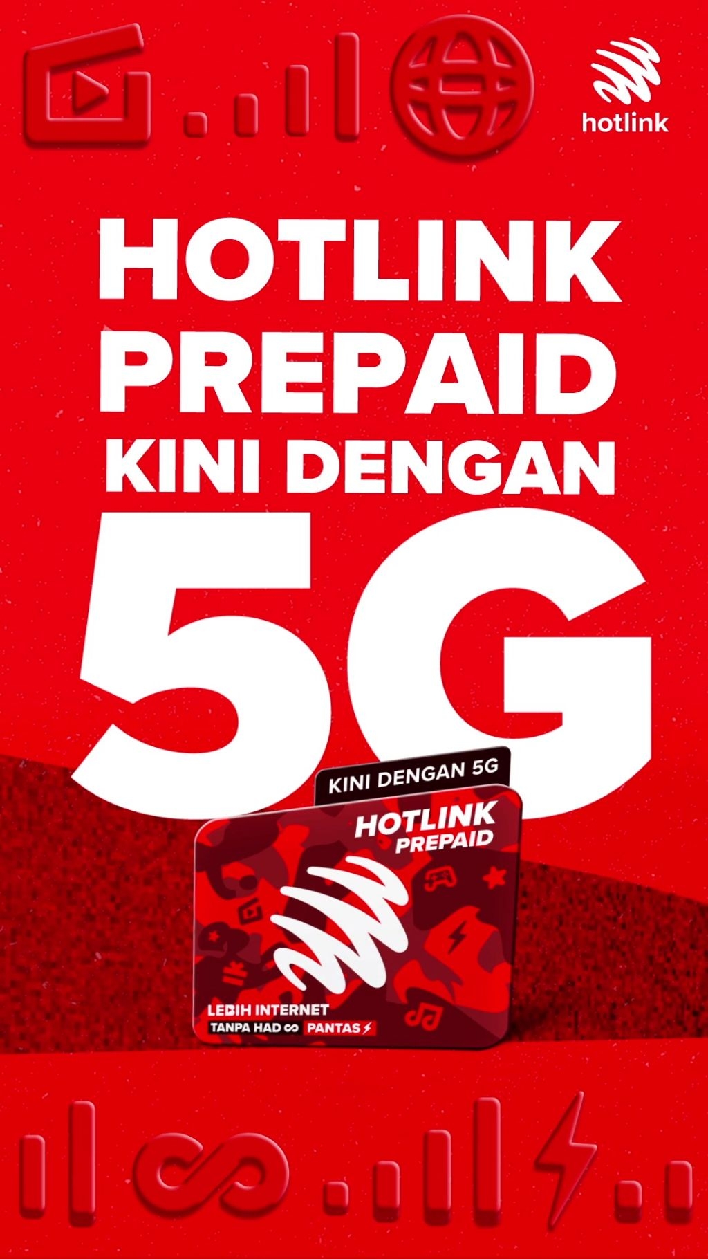 HOTLINK UNLIMITED CALL& DATA 4G/5G HIGHSPEED DATA ((SIM ONLY)) | Shopee ...
