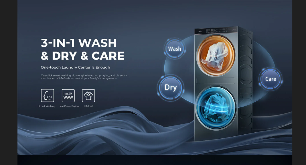 Haier Laundry Centre 14KG/13KG HWD140-BD14LCGNU1 | Shopee Malaysia