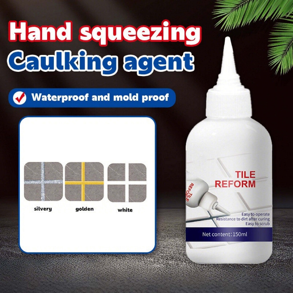 Tile Reform Grouting Fix Waterproof Anti-Fungus Tile Gap Filler Mosaic ...
