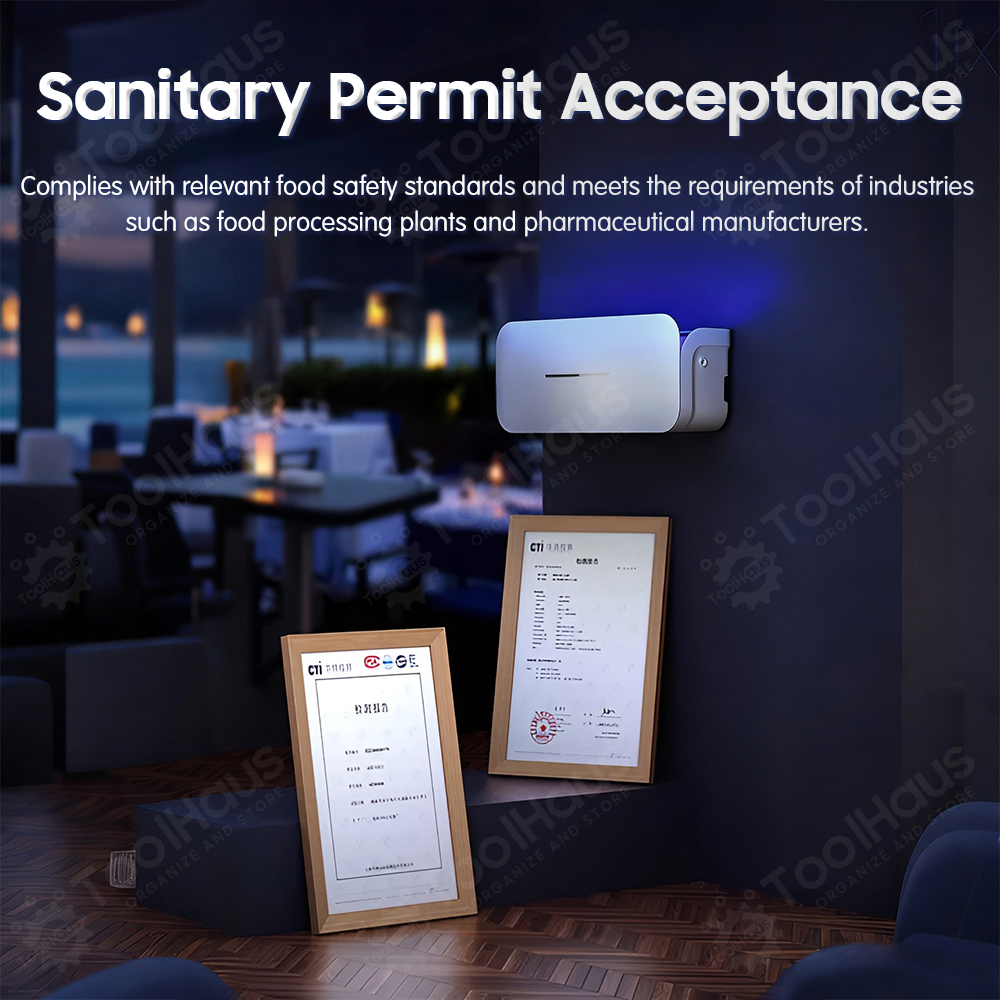 🔥In stock🔥Wall Mounted LED UV Mosquito Killer Lamp, Sticky Fly Trap for ...