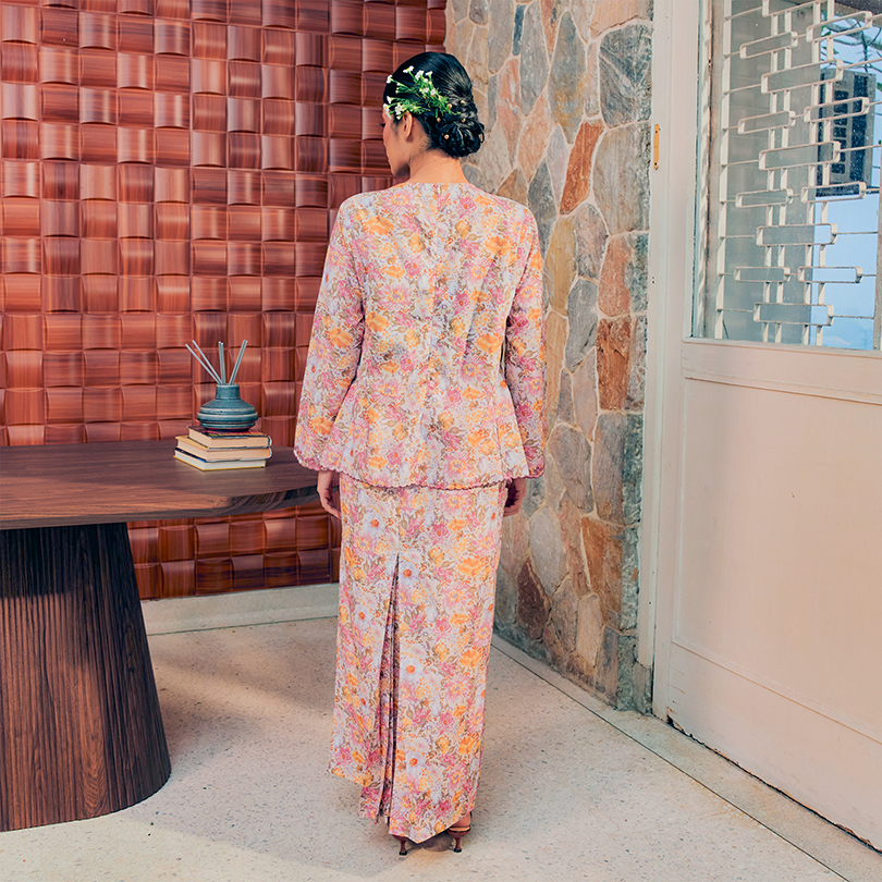 UMMA Potret Raya 2026 Kebaya Mekar Mewangi Cotton Fabric and Tekat ...