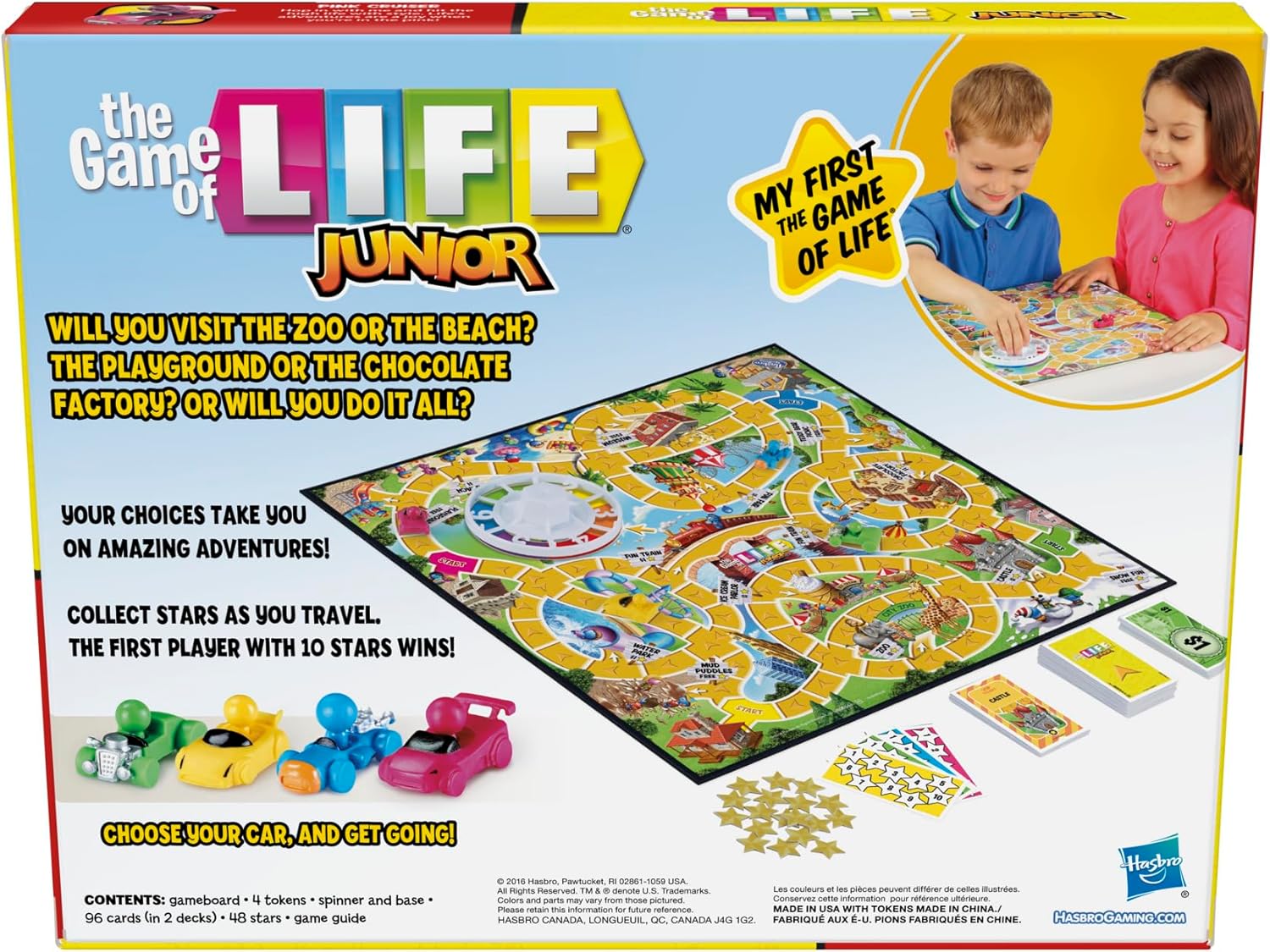The Game of Life Junior Board Game (Original) | Shopee Malaysia