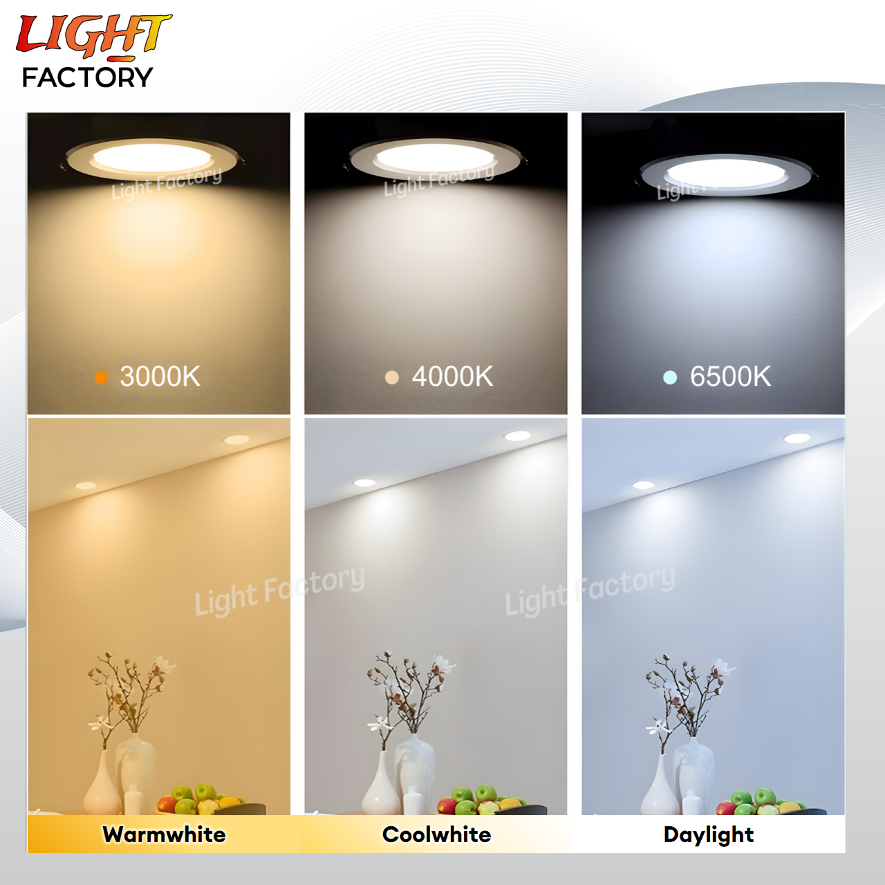 OSRAM Nova LED Recess Downlight 12W 18W 24W Ceiling Light Downlight ...