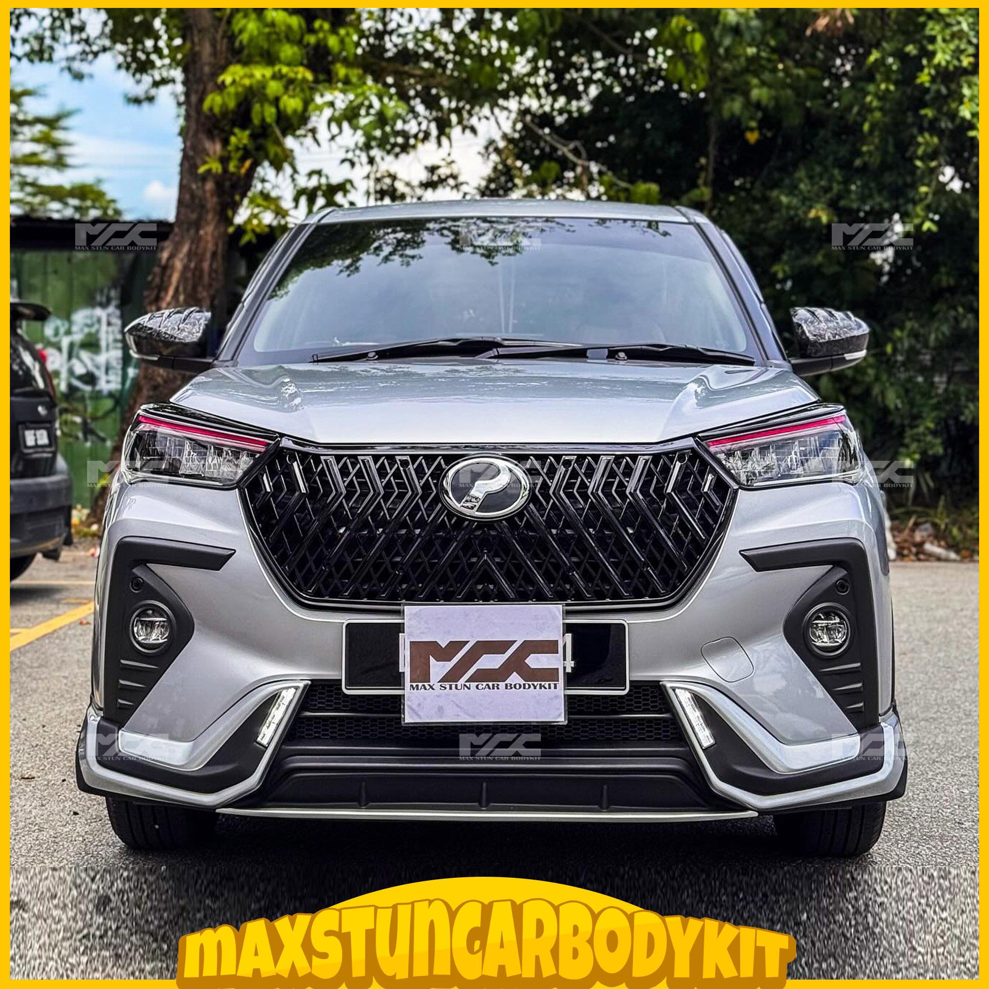 PERODUA ATIVA GEAR UP V2 FULLSET BODYKIT ATIVA GU V2 FRONT SKIRT SIDE ...