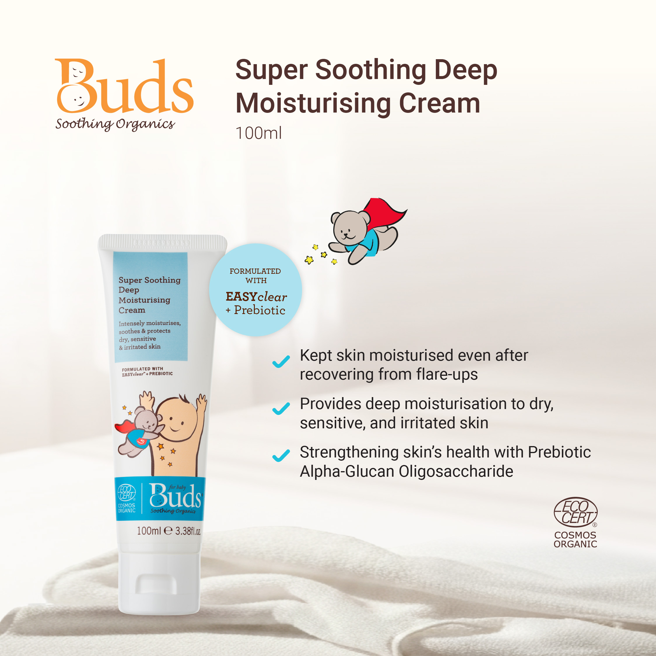 [Twin Pack] Buds Soothing Organics Super Soothing Deep Moisturising ...