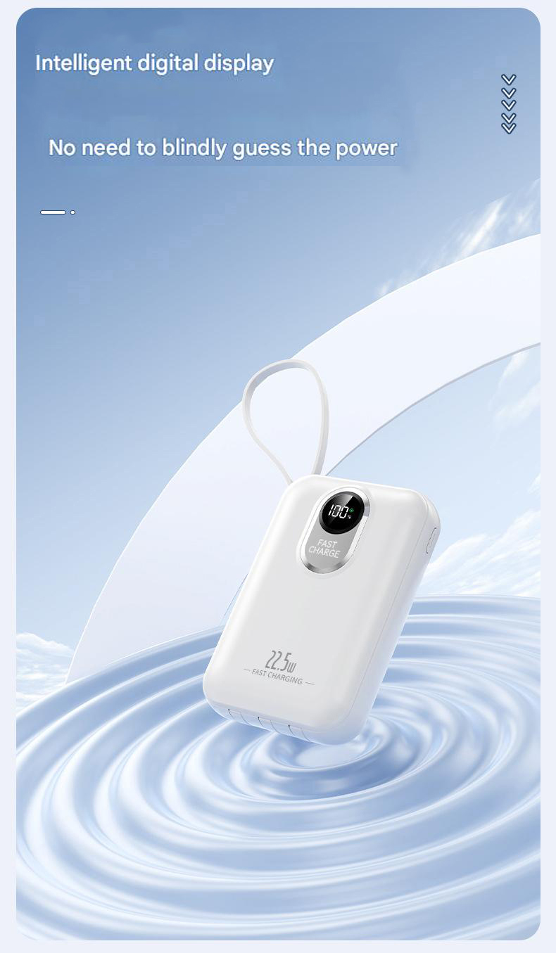 [CCC] Powerbank built-in four-wire 22.5W Super fast charging Suitable for air travel ccc Power ...
