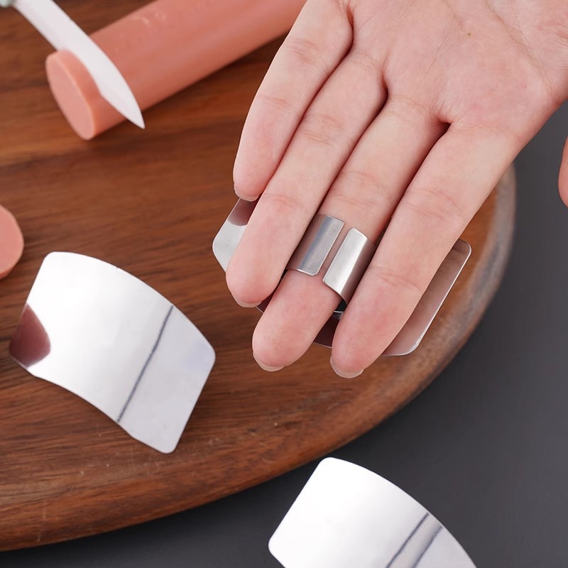Tradlux Stainless Steel Kitchen Finger Guard Finger Protector For ...