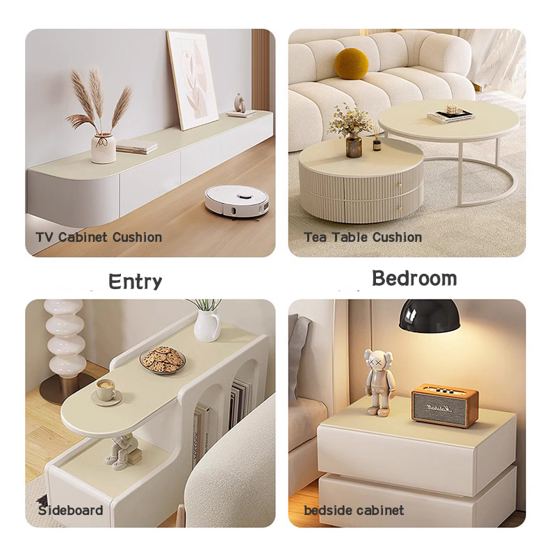 Large Desk Mat Study Table Mats Waterproof leather Mousepad Computer ...