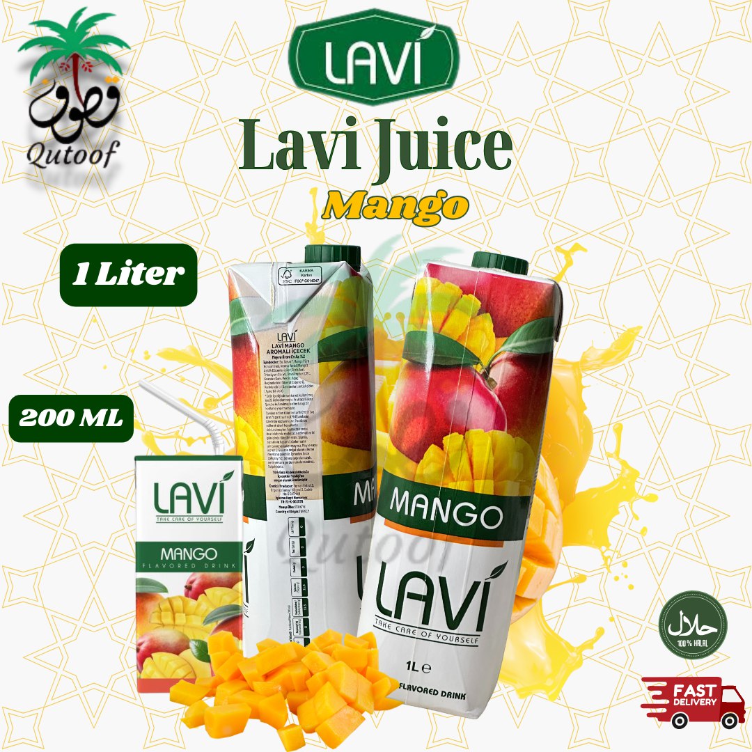 LAVI Assorted Juice Flavors Natural Jus Fruit Juice (200ML / 1000ML ...