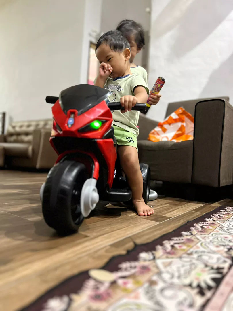Motor Elektrik Budak Motorcycle Kids Motorbike Electric Ride Lightweigh ...