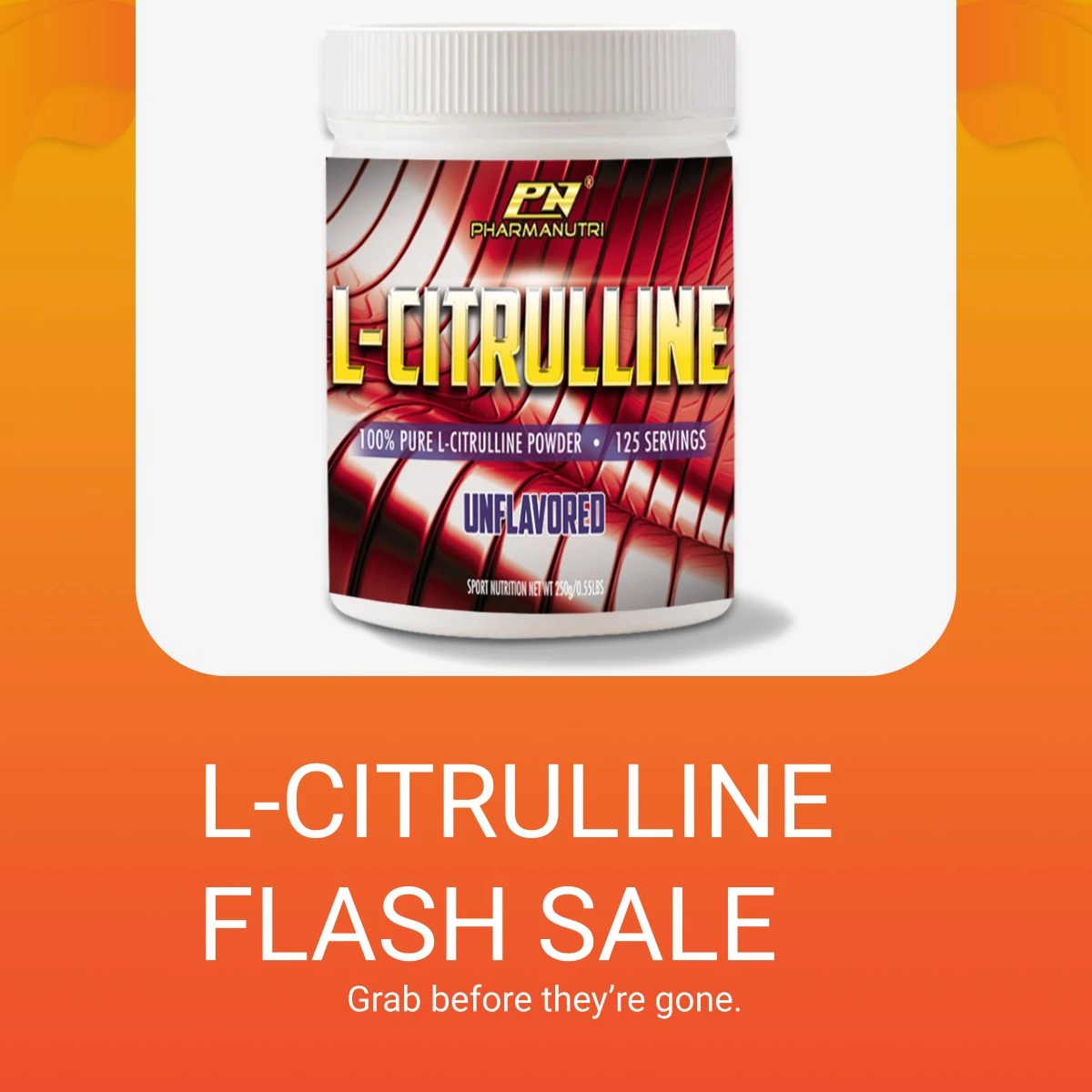 L Citrulline Halal 100% Pure L-Citrulline Powder 250g 125 Servings ...