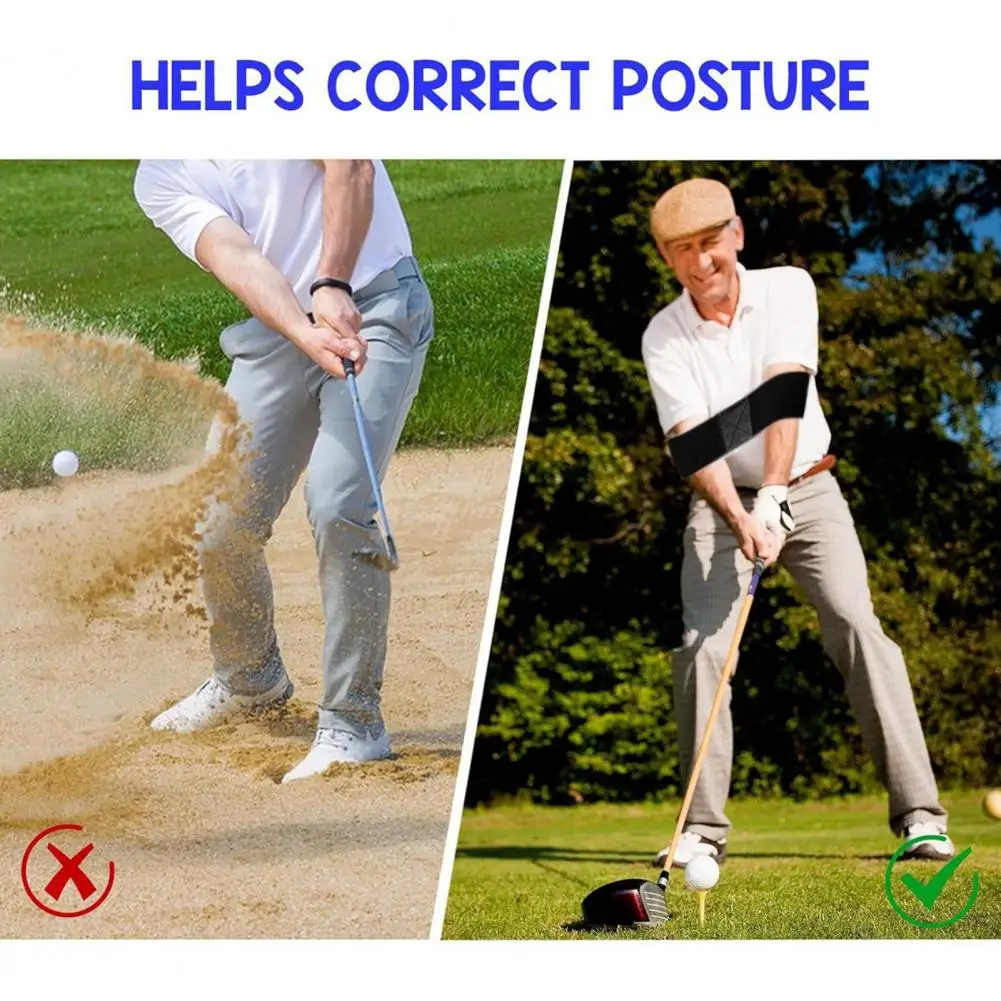 Swing Arm Trainer Golf Posture Correcting Practice Band | Shopee Malaysia