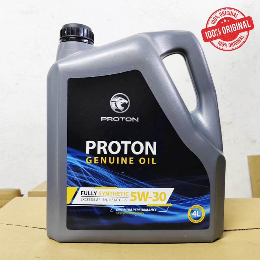 ORIGINAL PROTON FULLY SYNTHETIC 5W30 ENGINE OIL FOR GEN 2, PERSONA ...