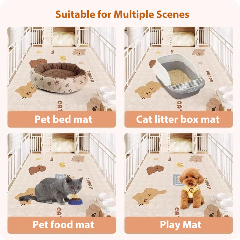 Pet carpet Pet mats Waterproof Soft cushionsDog Cat Rabbit Mat Kucing ...