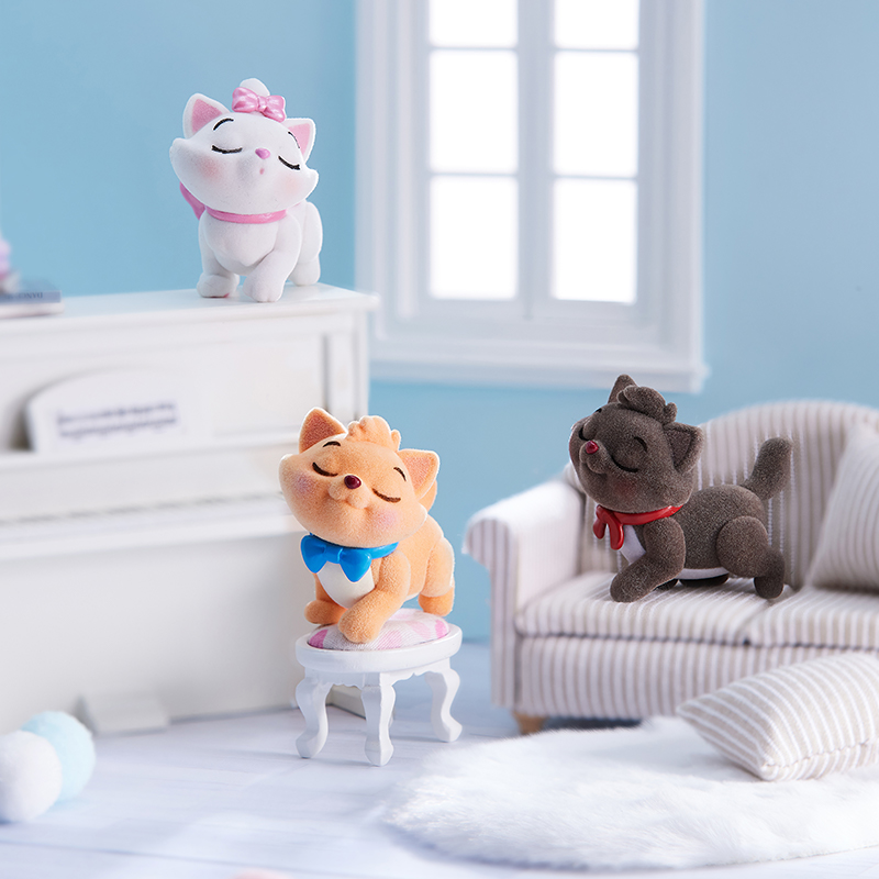 MINISO DISNEY Kucing Koleksi Kotak Kejutan | Fluffy Cat Series Plush ...