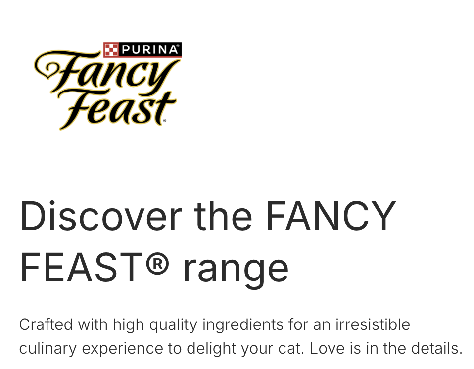 Purina Fancy Feast ROYALE Cat Canned Wet Food (85g) [Single pack ...