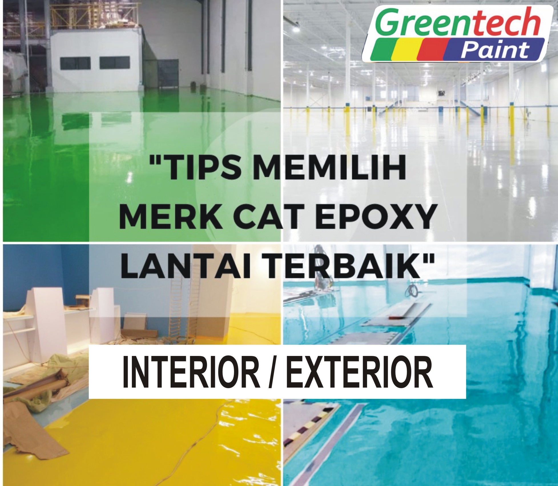 COLY Epoxy Floor Paint Greentech Paint & Waterproof Coating GLOSS ( 5 ...