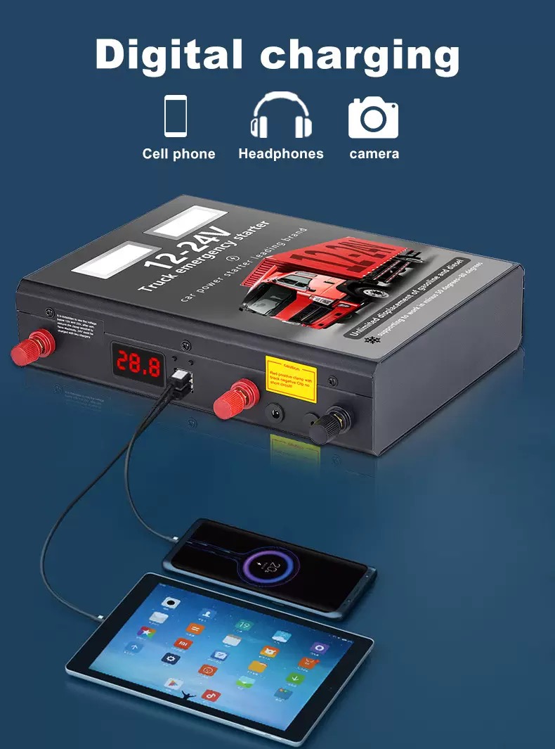 (HEAVY DUTY)SPEEDWOLF Heavy Duty 24V Diesel Lorry Jump Starter Car ...