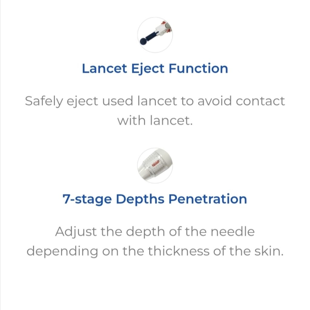 Bionime Rightest GD500 Peranti Lancing. Lancing Device. USED. TERPAKAI ...