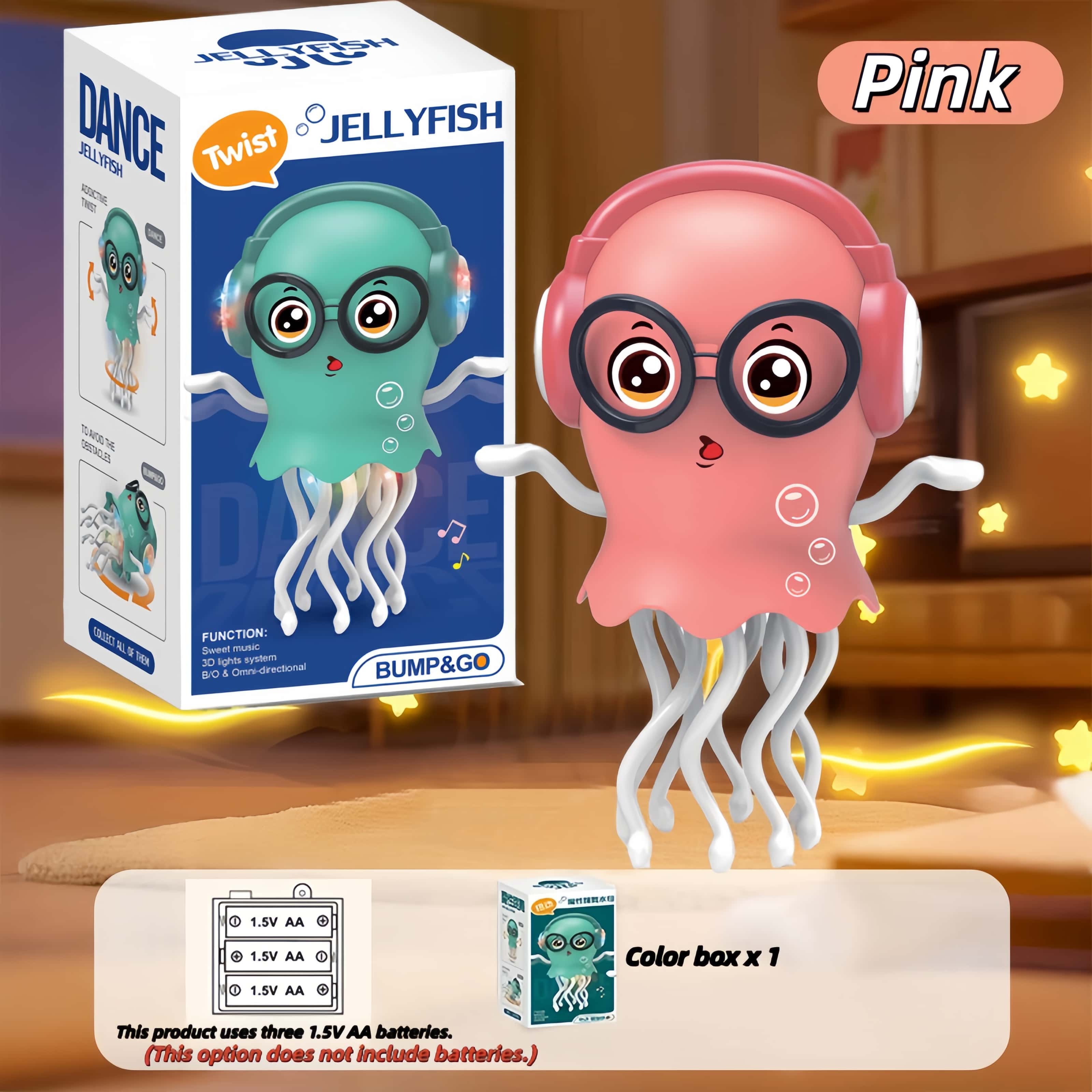 Magical Dancing Octopus Toys Dancing Jellyfish Rechargeable With ...
