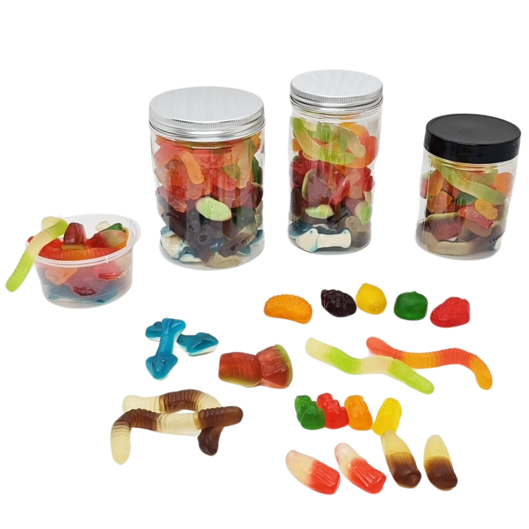 SWEET Fruity Gummy Candy (100g - 300g) Mangga / Fruity / Orange / Cola ...