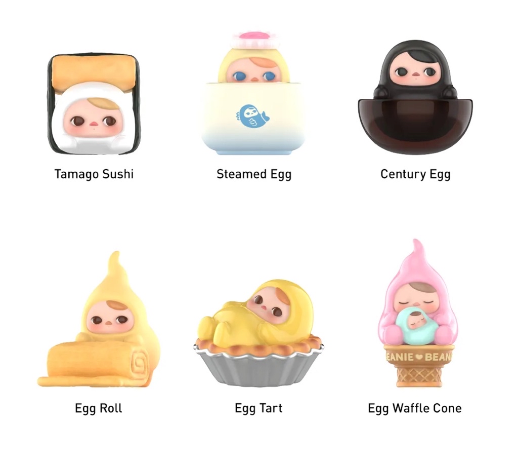 Popmart Official [READY STOCK] PUCKY Egg Beanie Series Figures (Whole ...
