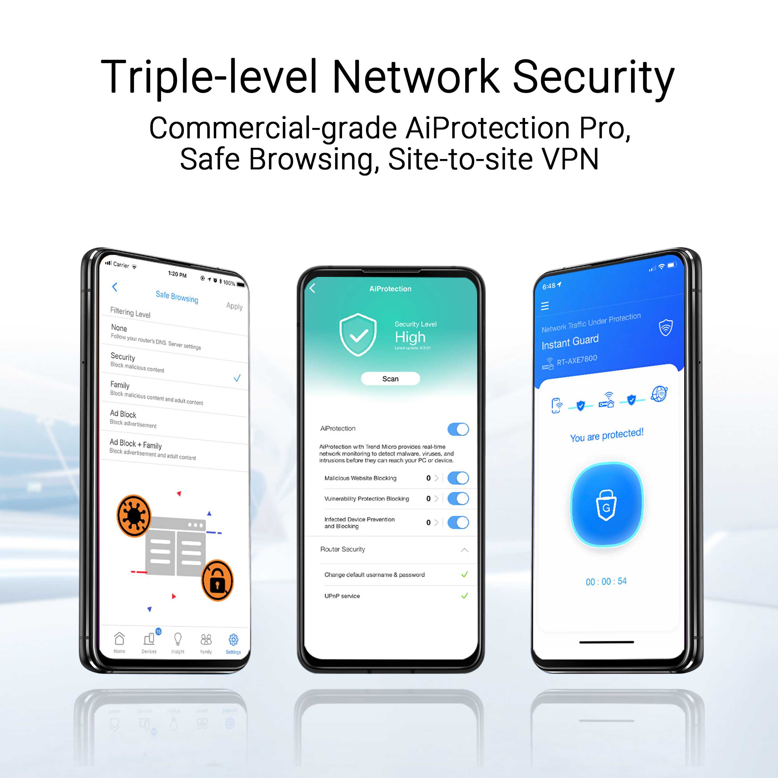 ASUS ZenWiFi BT8 Tri-band WiFi 7 Mesh, 14 Gbps, 5900 sq.ft (2pk), Dual 2.5G Ports, Security and ...