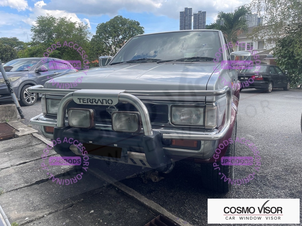 Nissan Terrano Door Visor / Window Vent Visors Deflectors Air Press ...