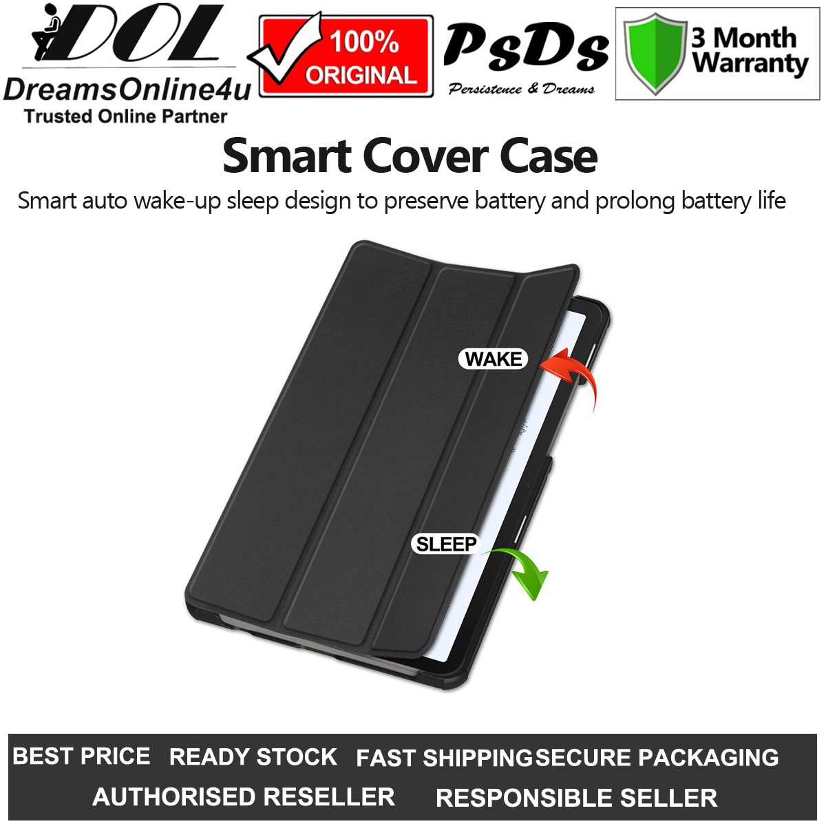 PsDs Samsung Galaxy Tab A11 8.7 inch 2025 X133 X135 Classical Tri-Fold ...